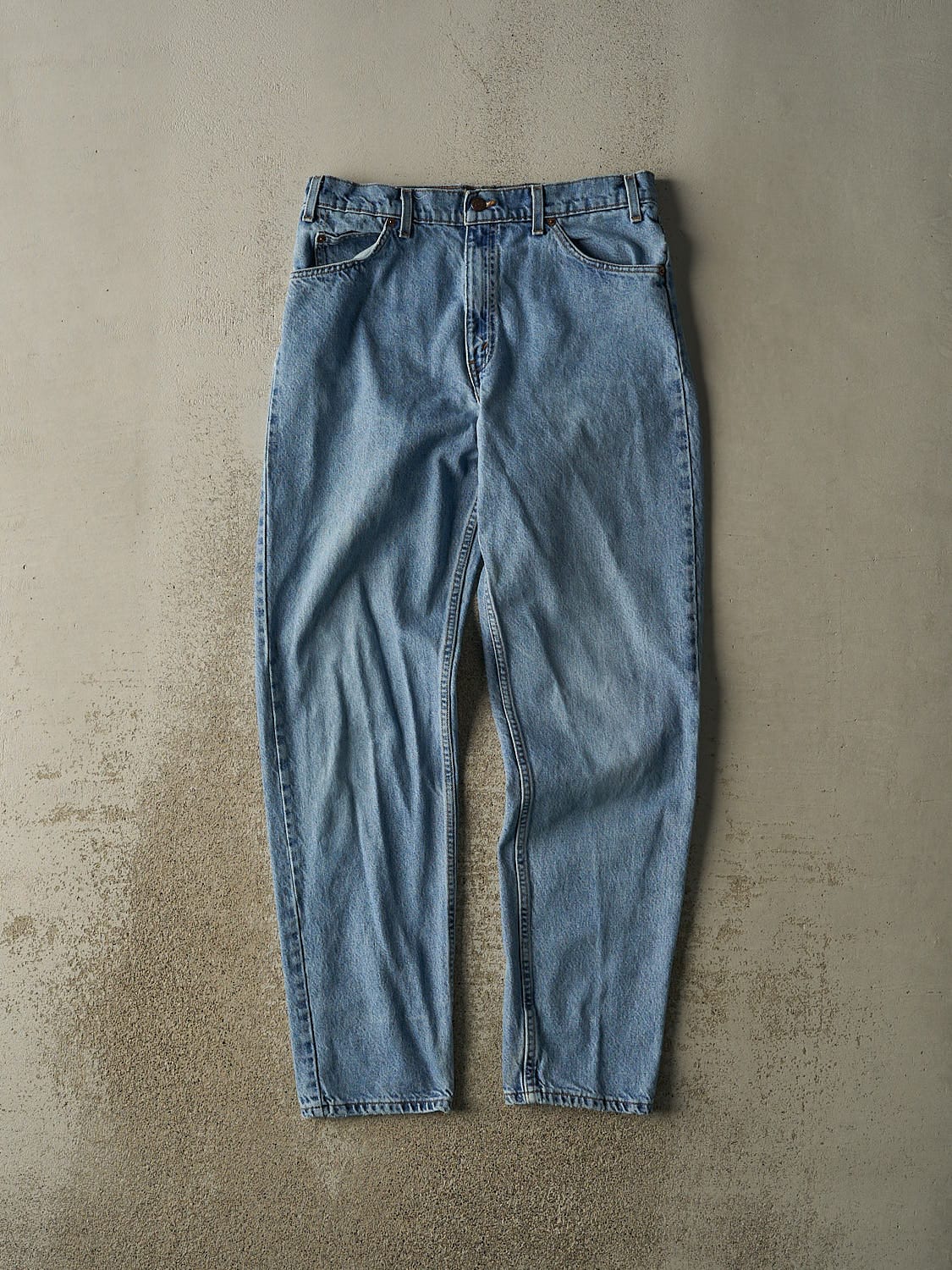 Vintage 80s Light Wash Levi's 550 Orange Tab Jeans (33x33.5 ...