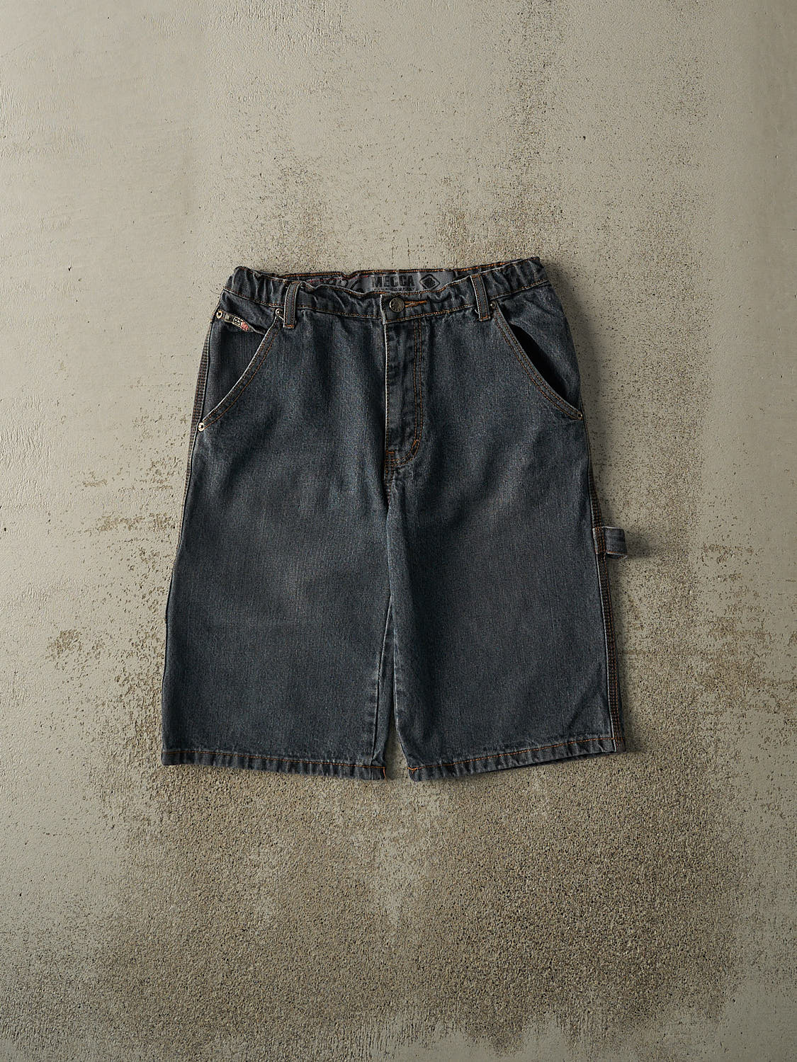 Vintage Y2K Dark Wash Mecca Carpenter Jean Shorts (29x12) – Rebalance ...