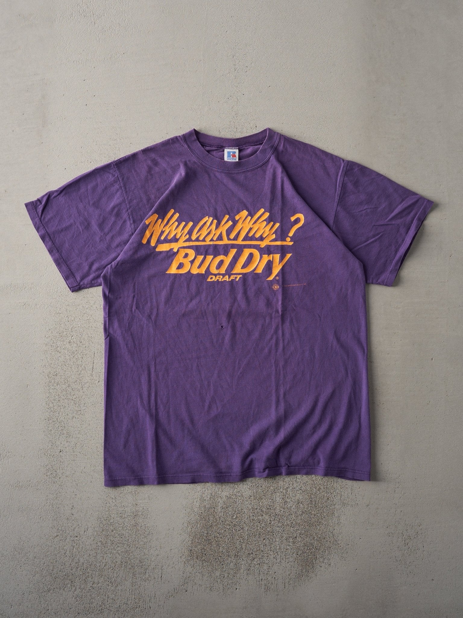 Vintage 92' Plum Bud Dry Draft Tee (M) – Rebalance Vintage