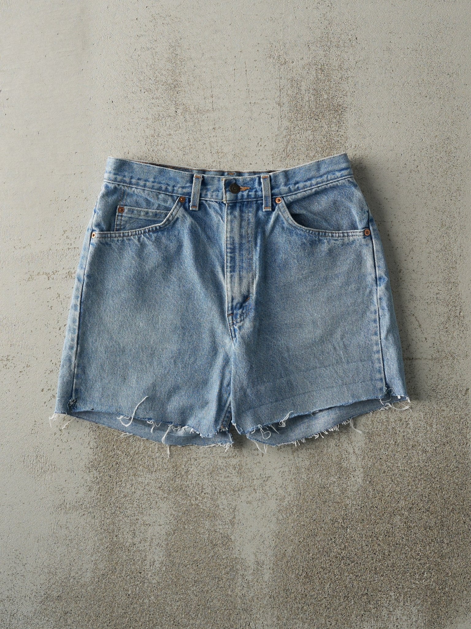 Vintage 80s Light Wash Levi's Orange Tab Jean Shorts (30x5) – Rebalance ...