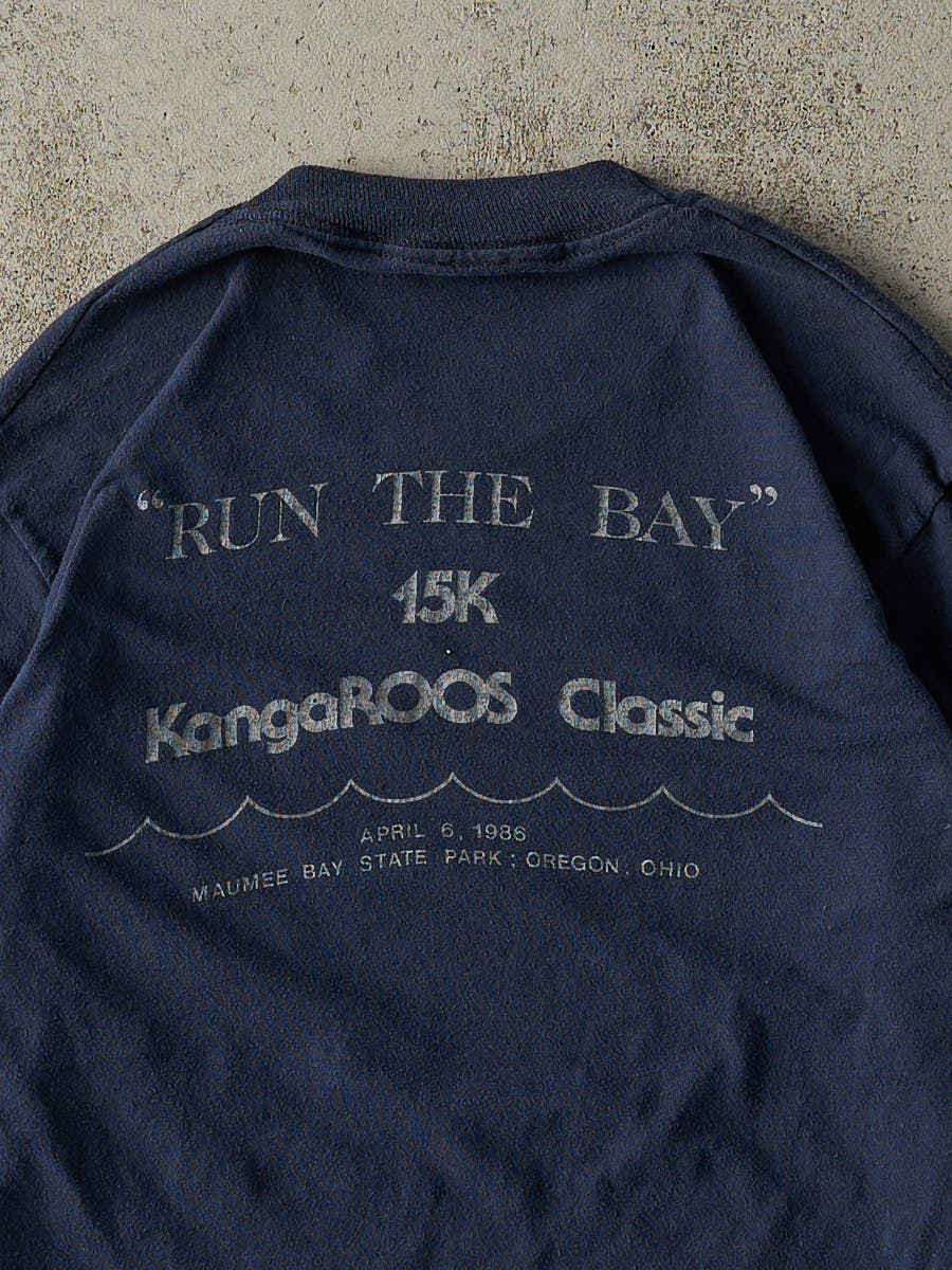 Vintage 86' Navy Blue KangaRoos 15K Run Long Sleeve (XS/S) – Rebalance ...