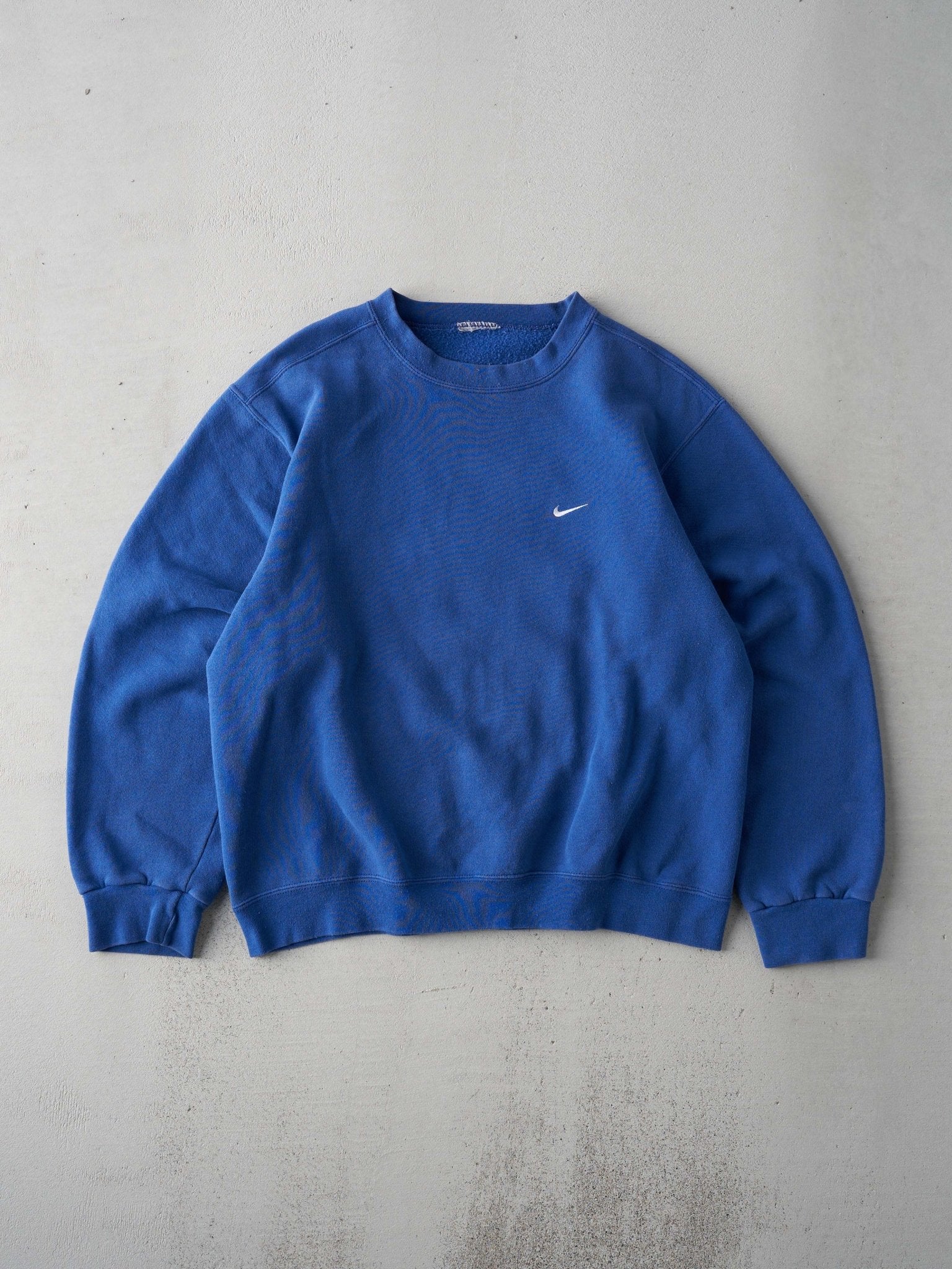 Vintage 90s Cobalt Blue Nike Crewneck (L) – Rebalance Vintage