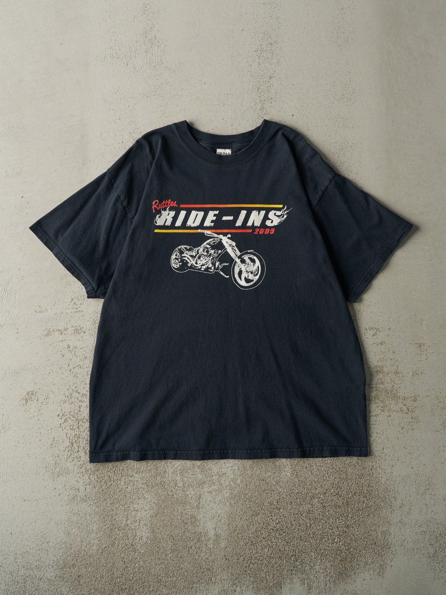 Vintage 05' Black Ruttles Ride-Ins Tee (L) – Rebalance Vintage