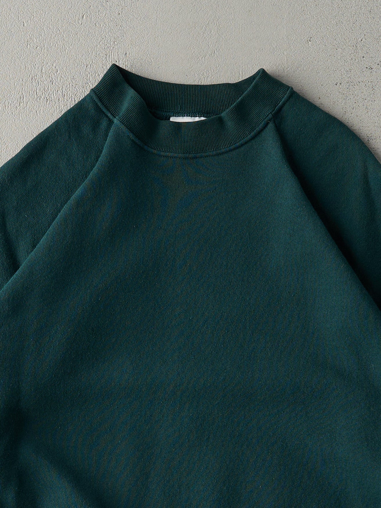 Vintage 80s Forest Green Blank Crewneck (M/L) – Rebalance Vintage