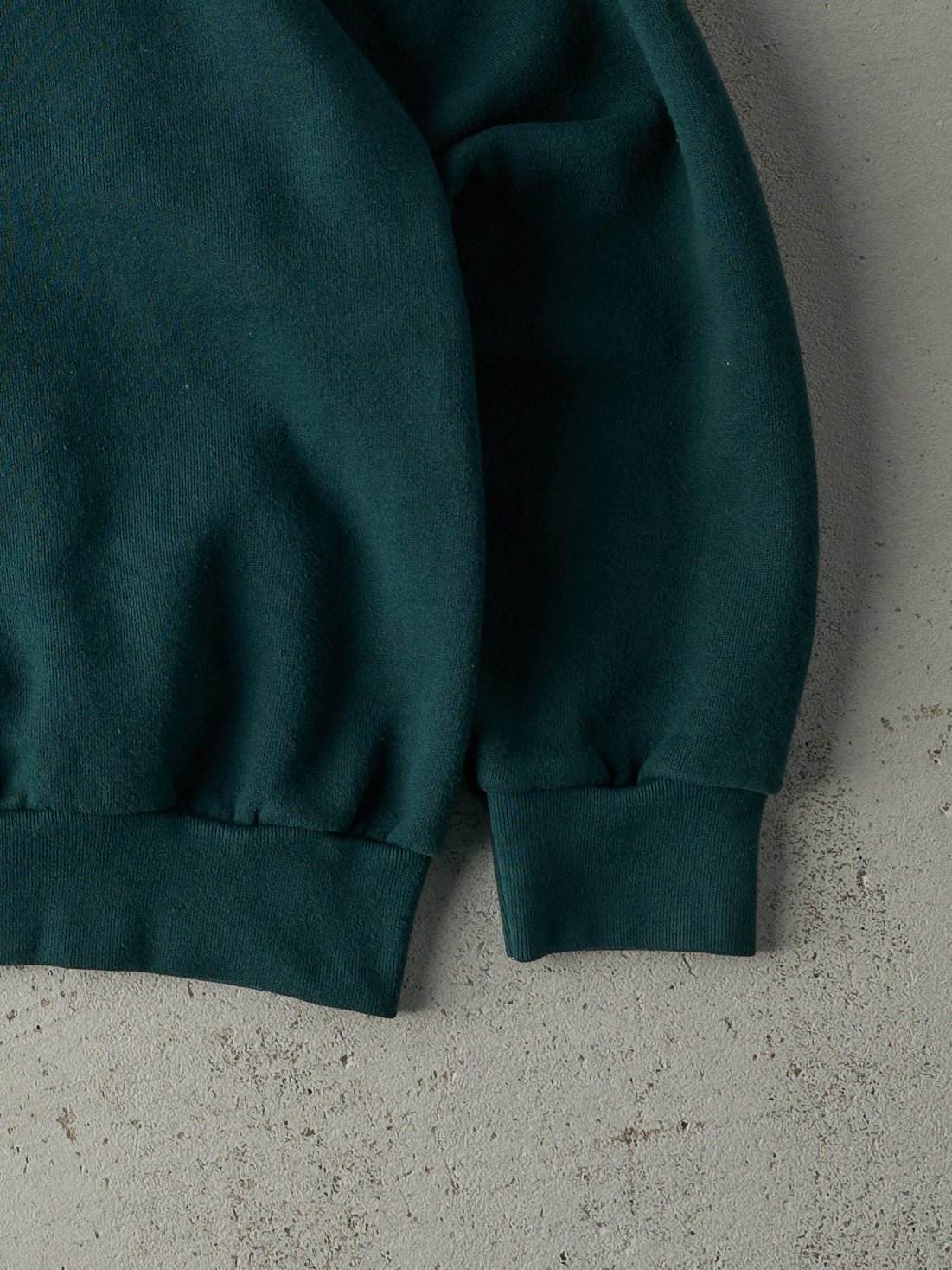 Vintage 80s Forest Green Blank Crewneck (M/L) – Rebalance Vintage