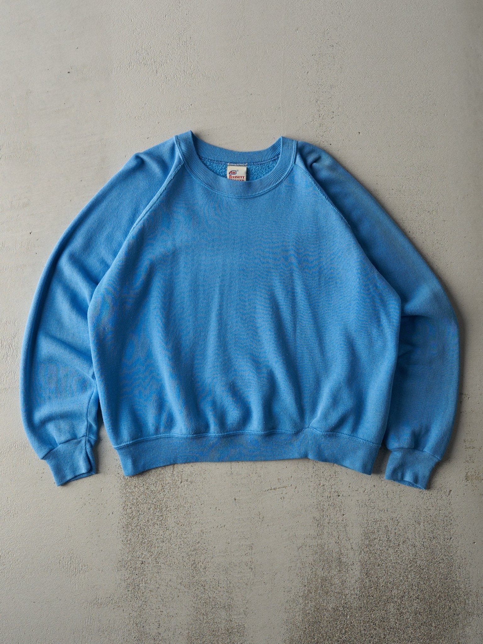 Vintage 80s Blue Blank Crewneck (M) – Rebalance Vintage