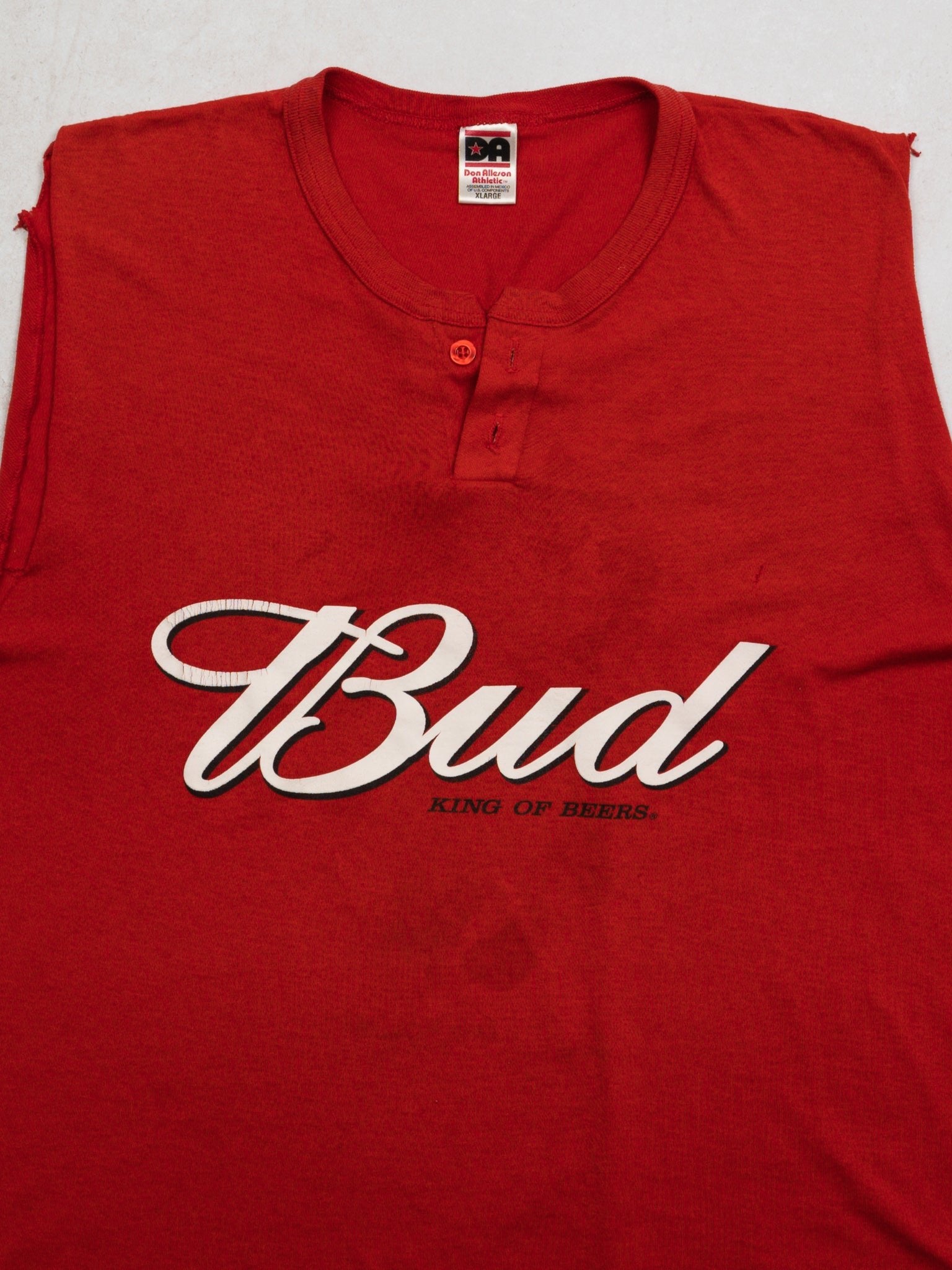 Vintage 90s Red Bud King of Beer Tank – Rebalance Vintage
