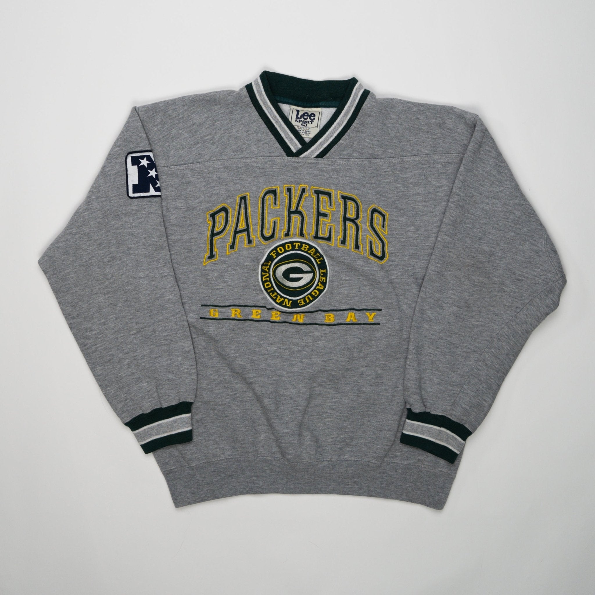 Vintage Grey 90s Packers x Lee Sports Crewneck (M) – Rebalance Vintage