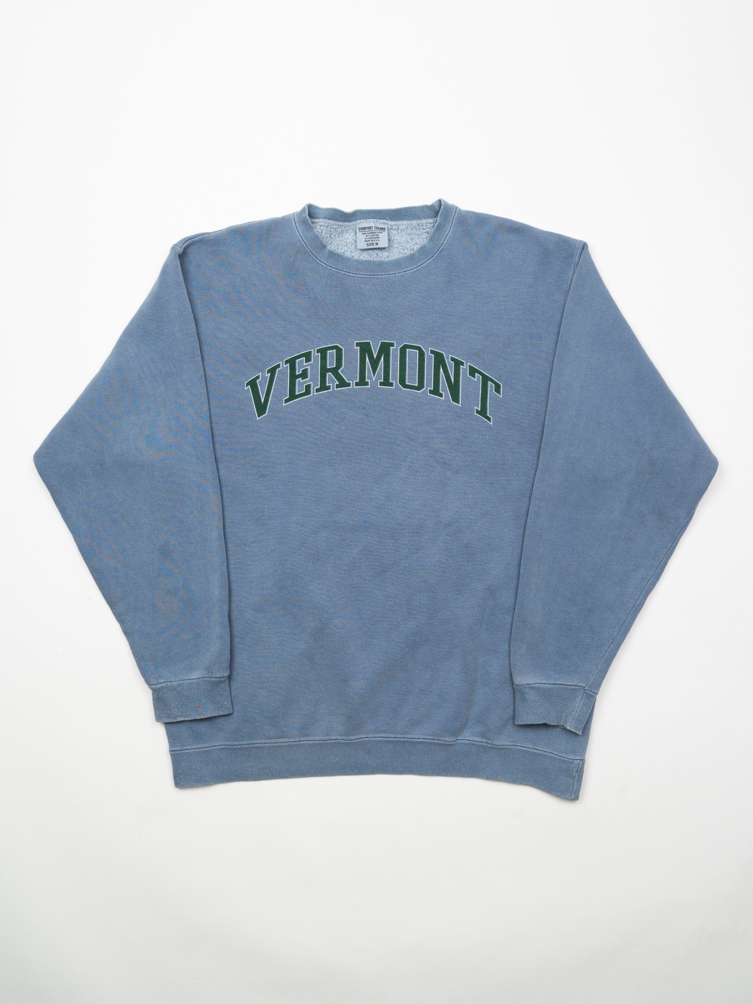 Vintage Washed Baby Blue Vermont Crewneck (M) – Rebalance Vintage