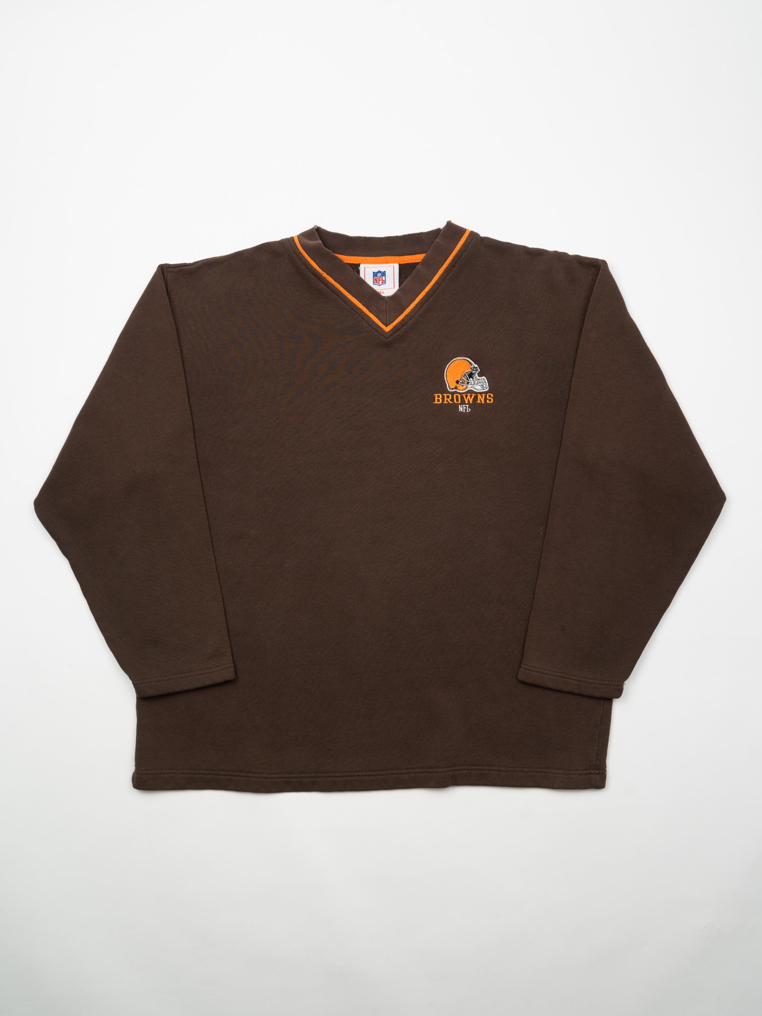 Vintage Browns NFL V Neck Sweater (L) – Rebalance Vintage