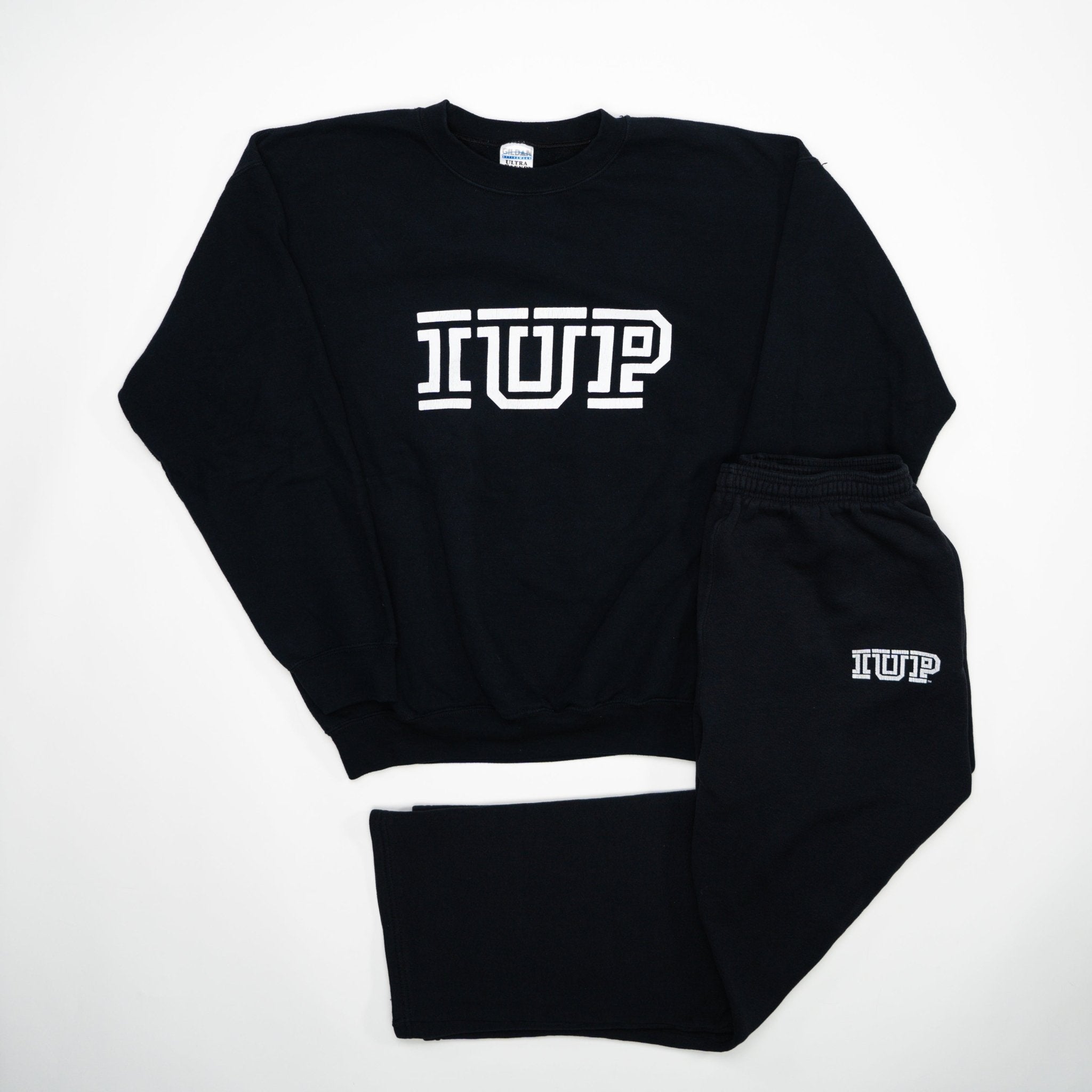 Vintage Black IUP Sweatsuit (2 Piece) – Rebalance Vintage