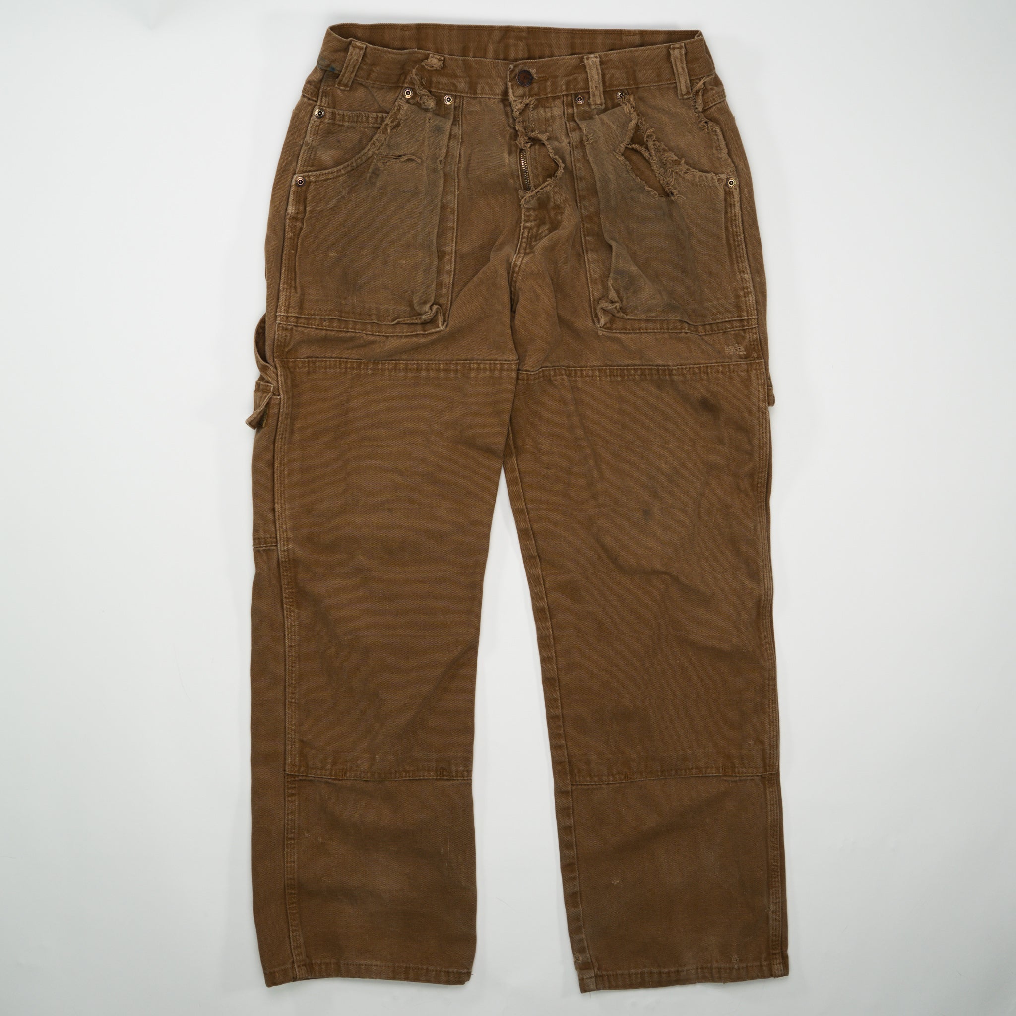 Vintage Camel Dickies Double Knee Cargo Pants (32 x 30) – Rebalance Vintage