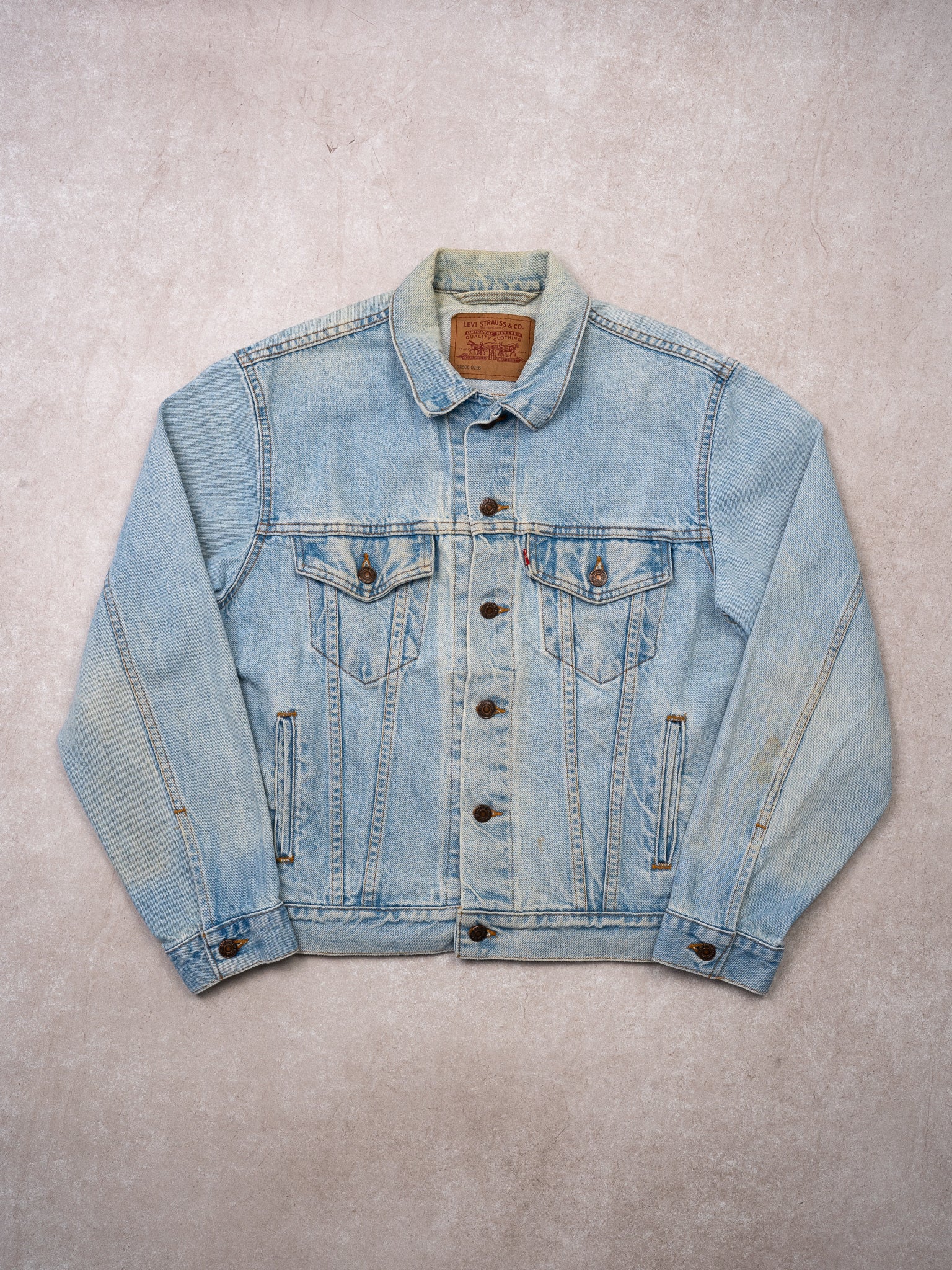 Vintage 90s Light Blue Levi Denim Jacket (S) – Rebalance Vintage
