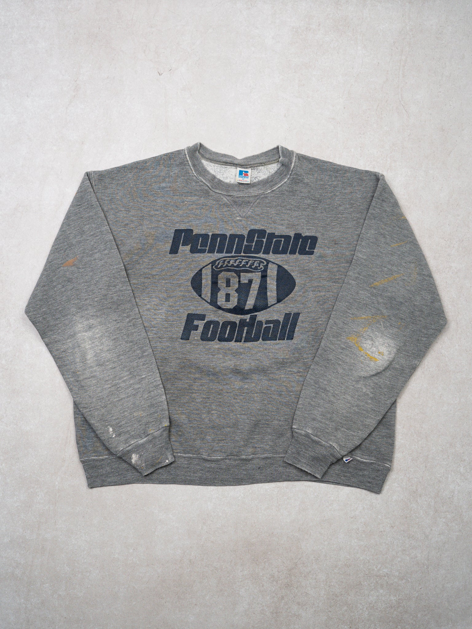 Vintage Rugged 80s Penn State Football x Russell Athletics Crewneck ...
