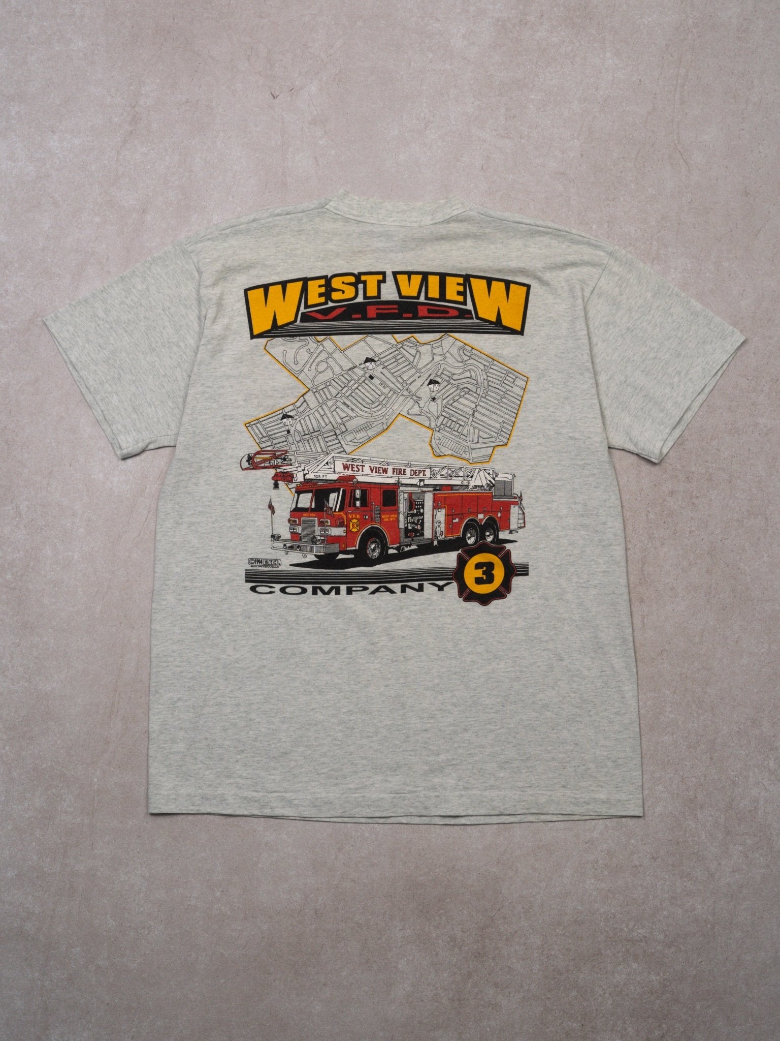 Vintage 90s West View Fire Dept Tee (M) – Rebalance Vintage