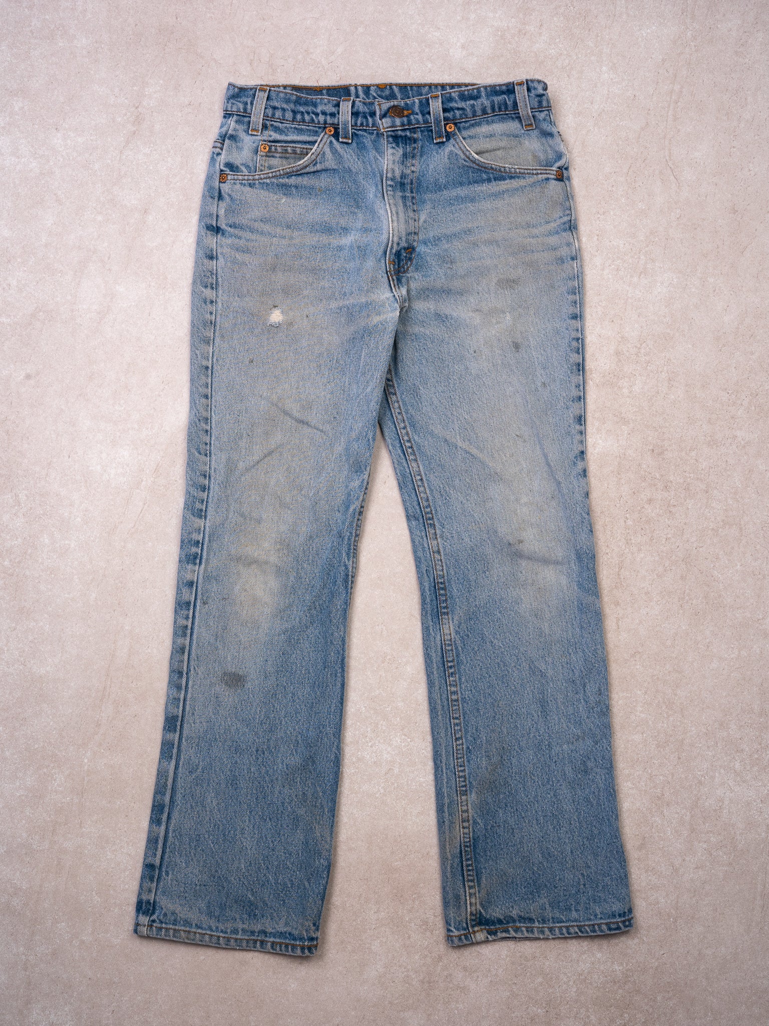 Vintage Rugged Light Blue 517 Levi Jeans (30 x 30) – Rebalance Vintage