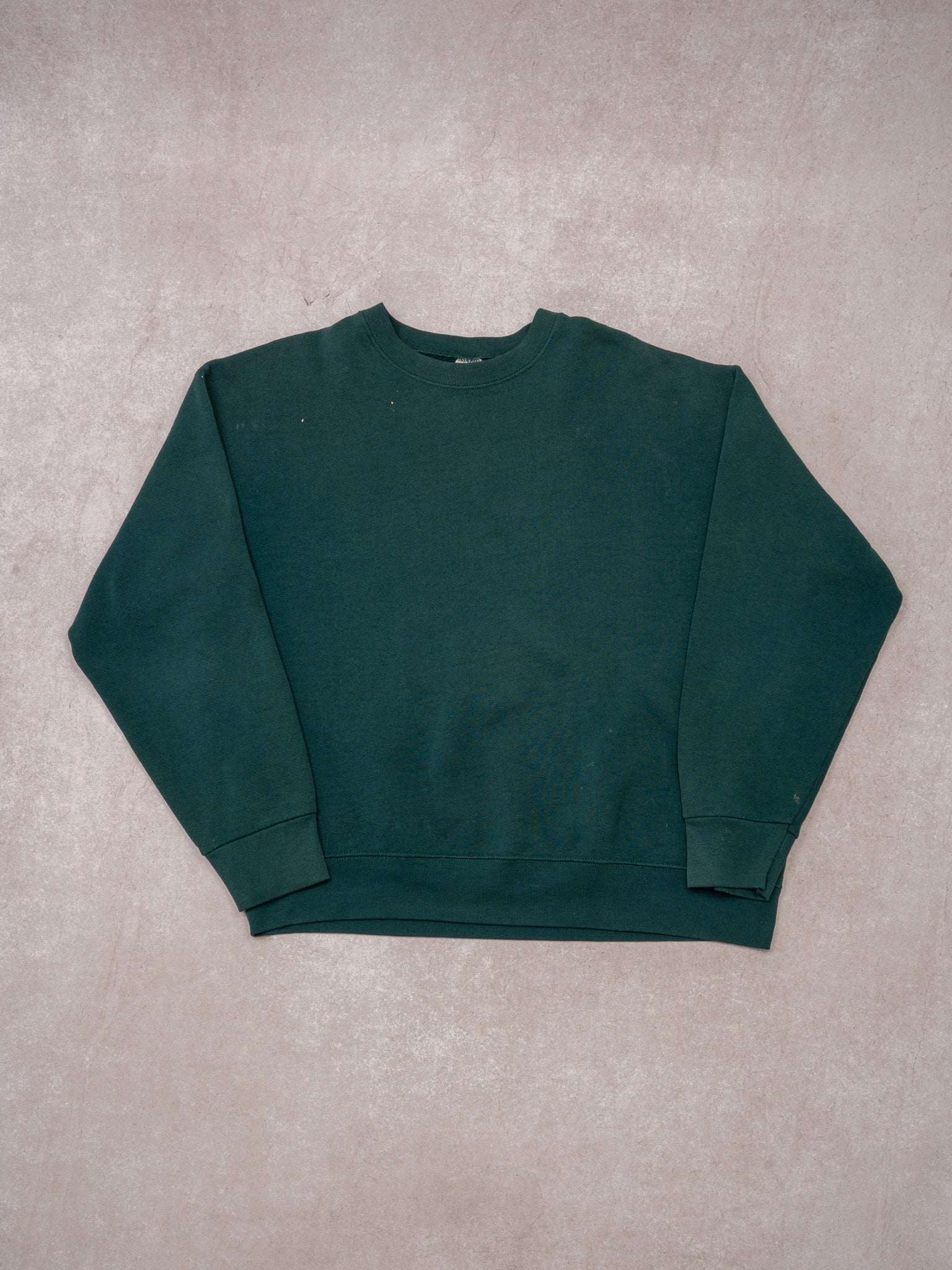 Vintage 90s Forest Green Fruit of the Loom Crewneck (L) – Rebalance Vintage