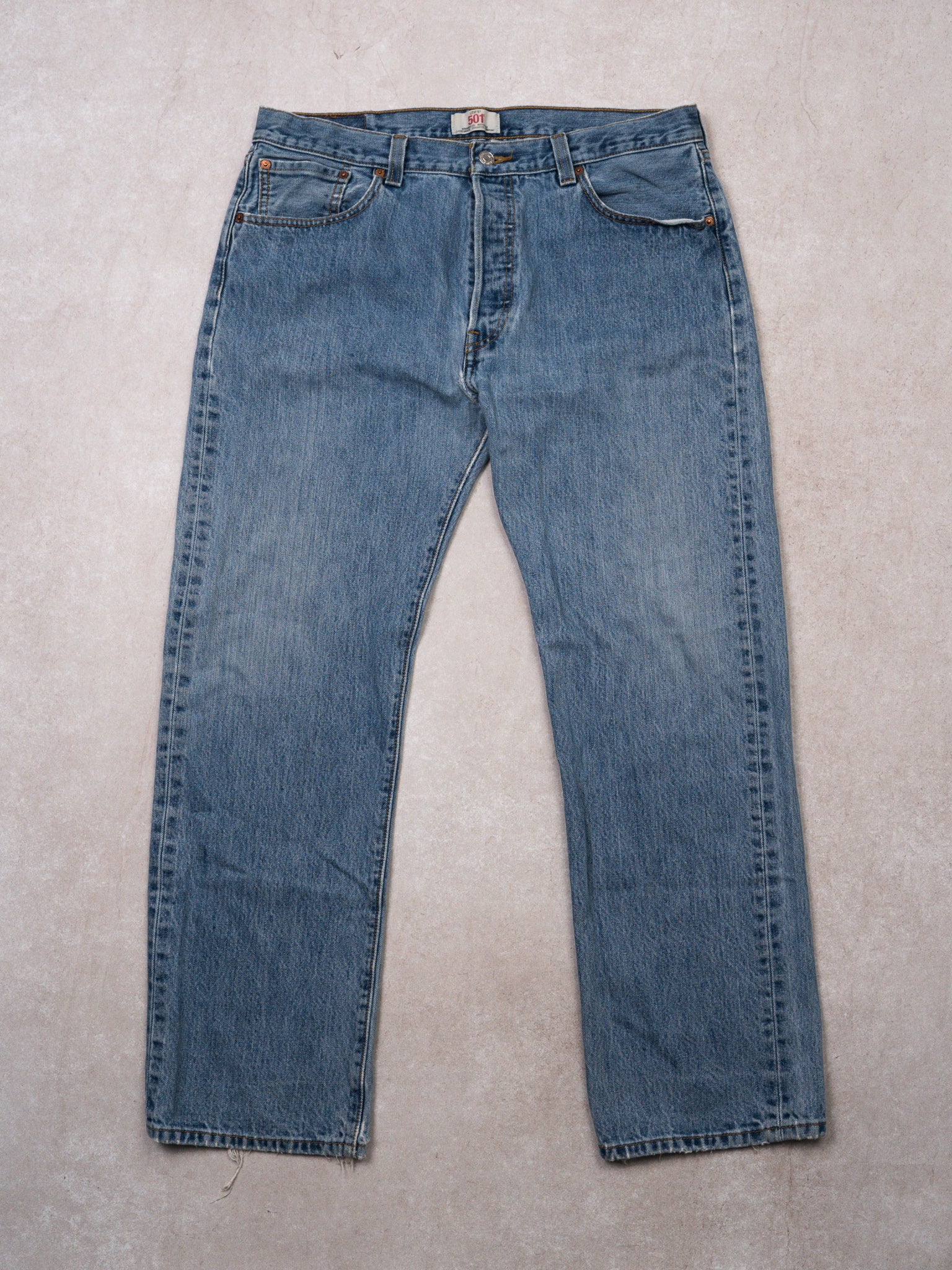 Vintage Blue 501 Levi Jeans (36 x 30) – Rebalance Vintage