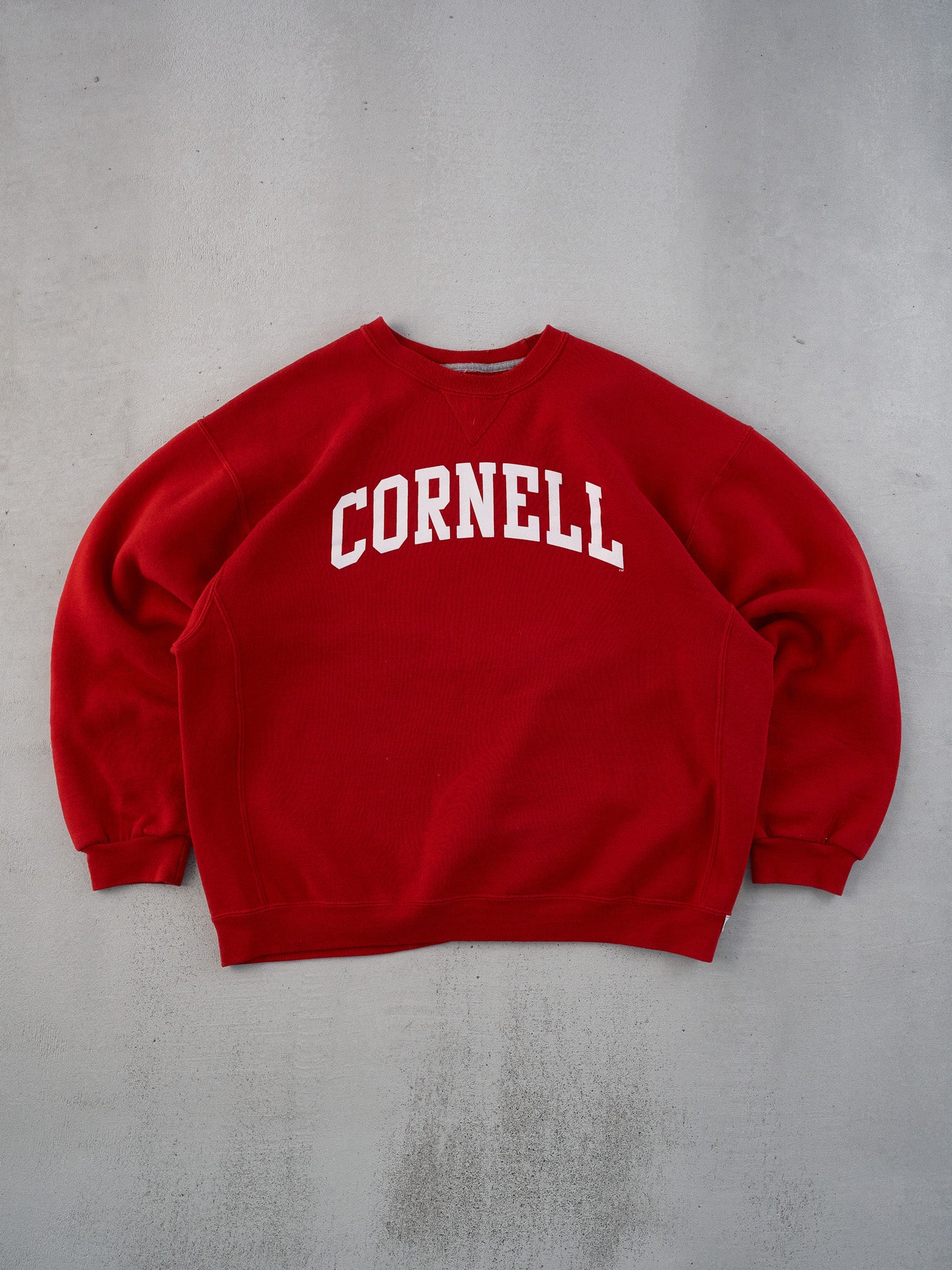 Vintage 90s Red Cornell Russell Athletic Crewneck (L/XL) – Rebalance ...