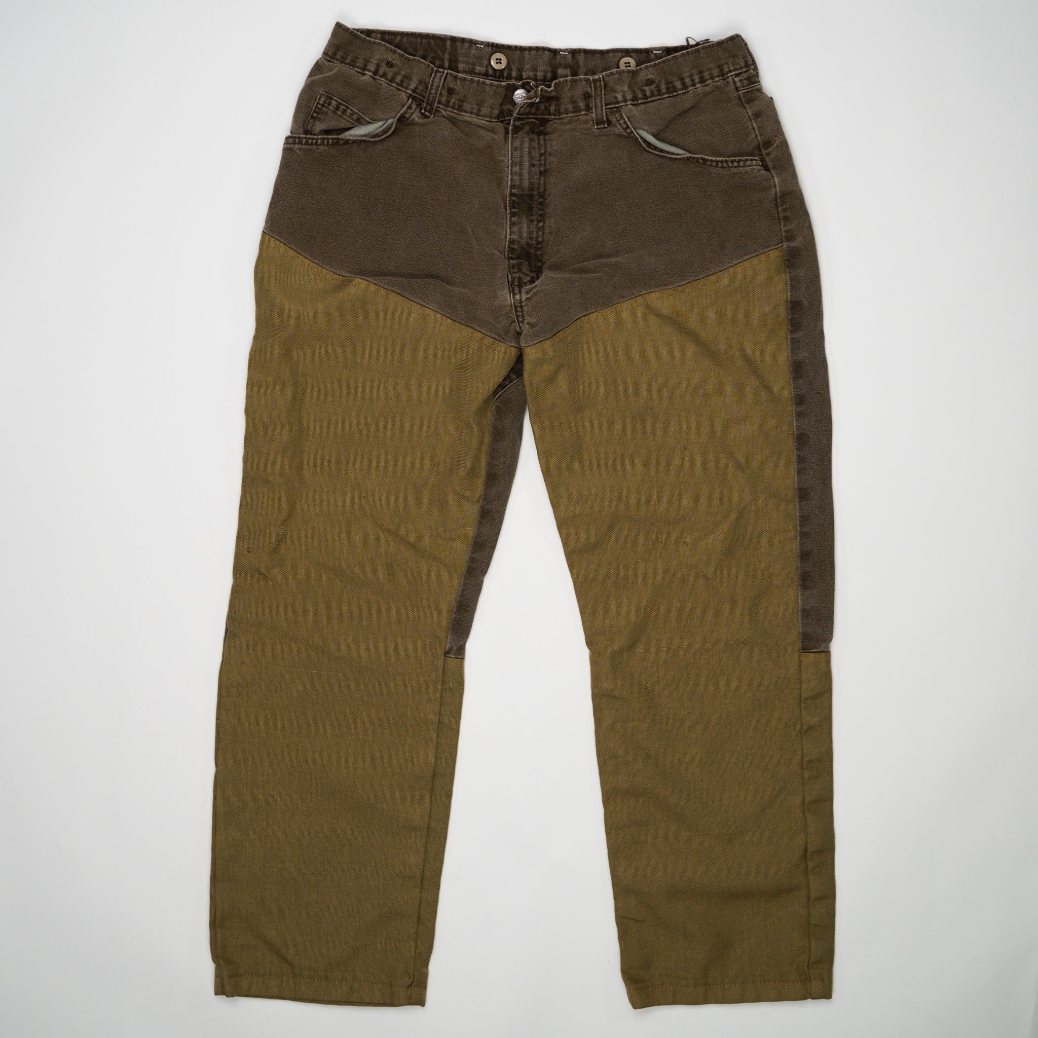 Vintage Brown + Olive Wrangler Jeans (38 x 30) – Rebalance Vintage