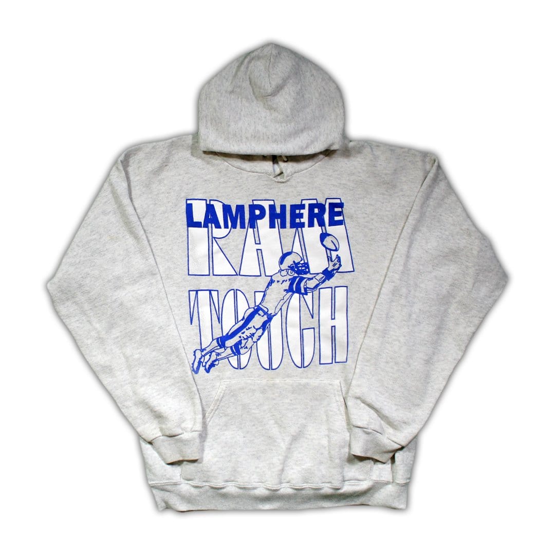 Vintage Lamphere 'Ram Tough' Football Hoodie – Rebalance Vintage